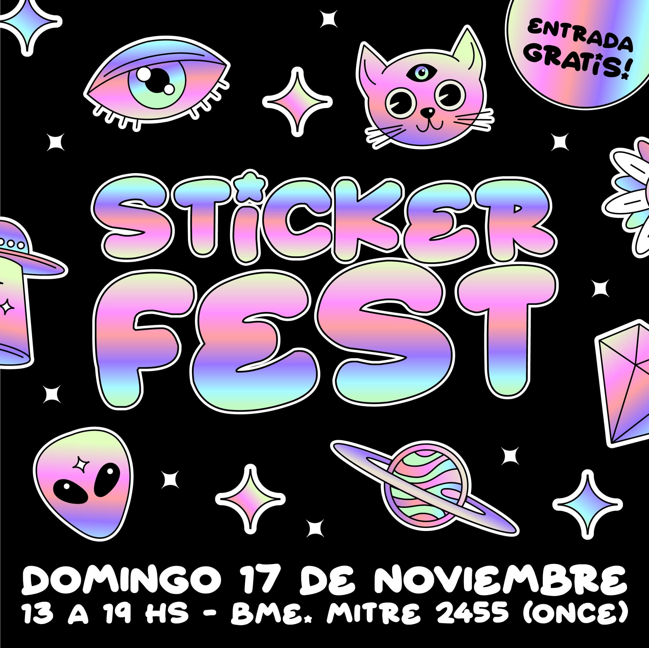 Sticker Fest - Feria de Stickers!