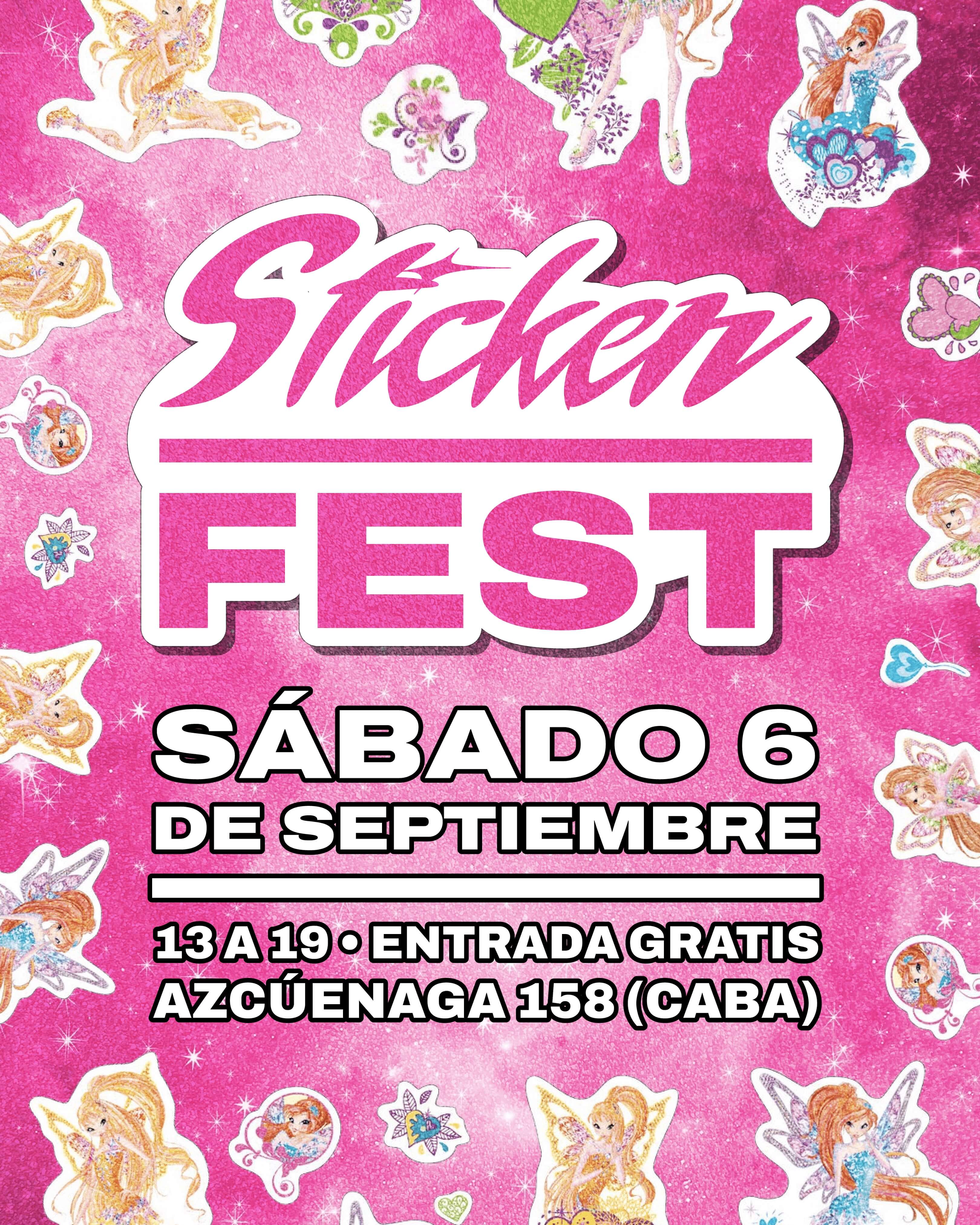 Sticker Fest Septiembre 2025 | Detalles del evento